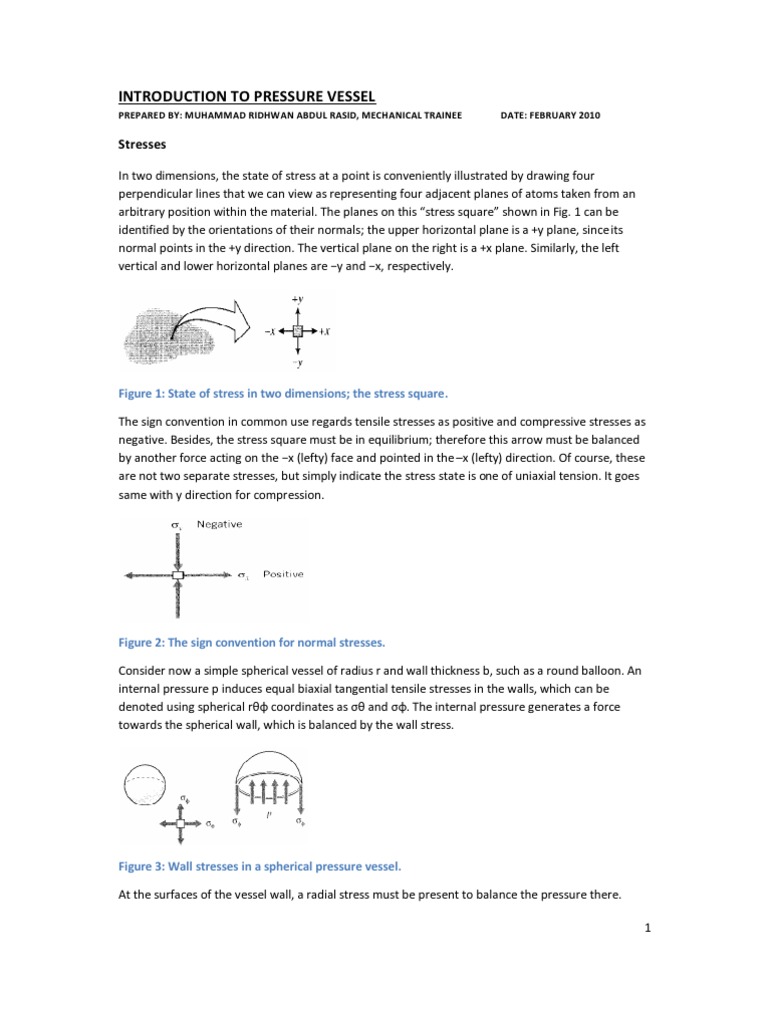 Intro To Pressure Vessel | PDF | Science & Mathematics