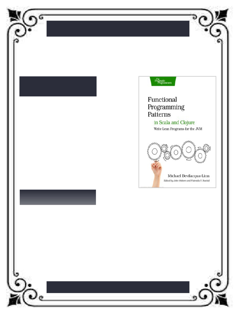 Functional Programming Patterns in Scala and Clojure 1st Edition ...