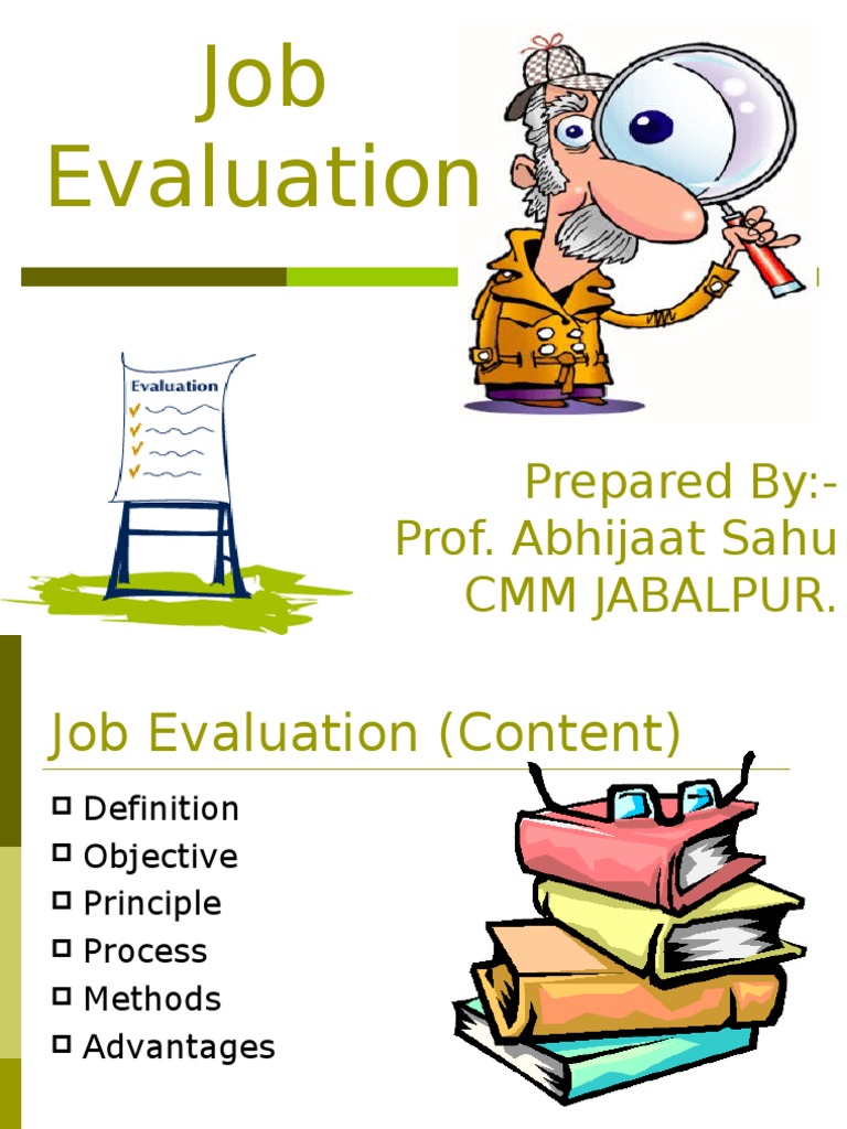 Job Evaluation | PDF | Evaluation | Employment