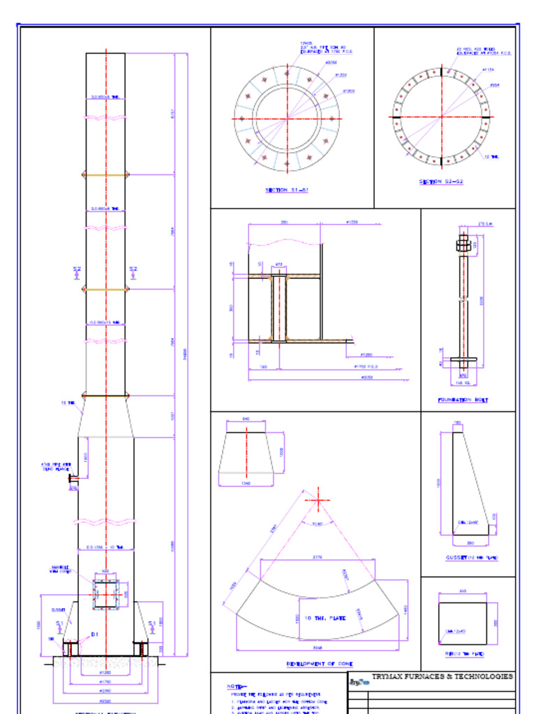 118 Chimney Drawing-Model | PDF