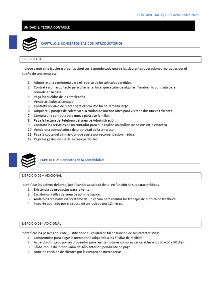 Gtp Capítulo 1 2 y 3 | PDF | Contabilidad | Bancos