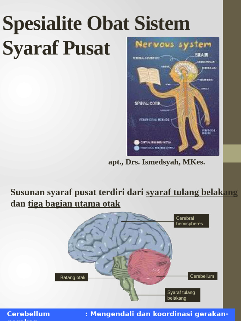 Spesialite Obat Sistem Syaraf Pusat | PDF