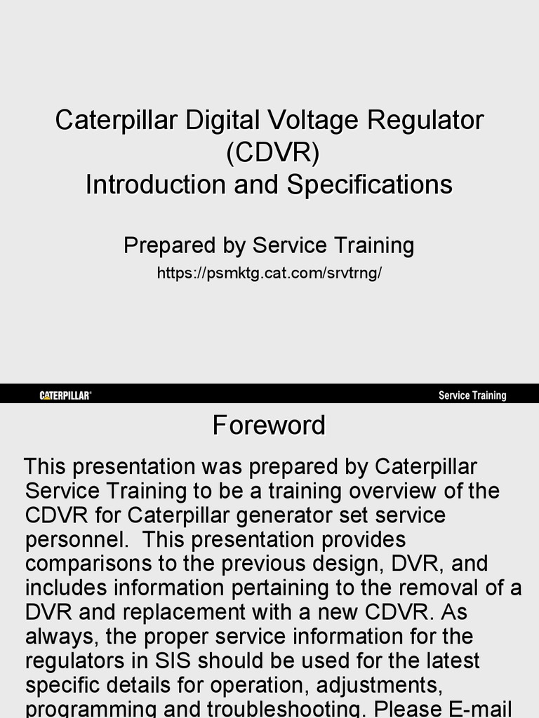CDVR Service Training Presentation 2 | PDF | Personal Computers ...