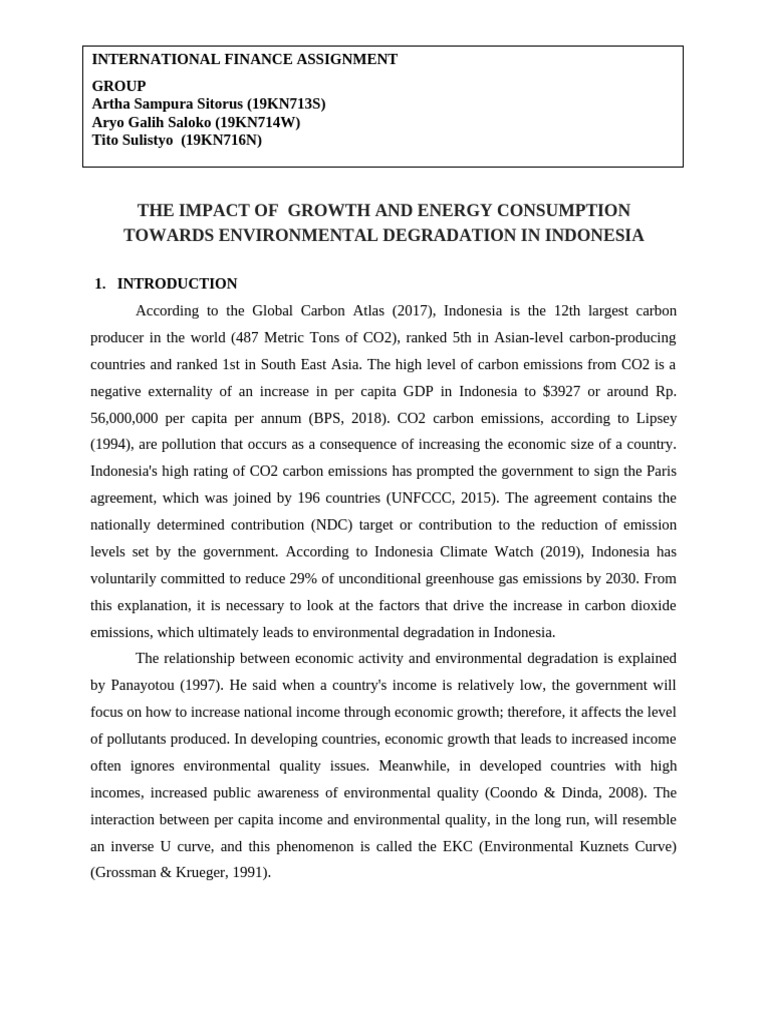 Group Assignment | PDF | Gross Domestic Product | Economic Growth