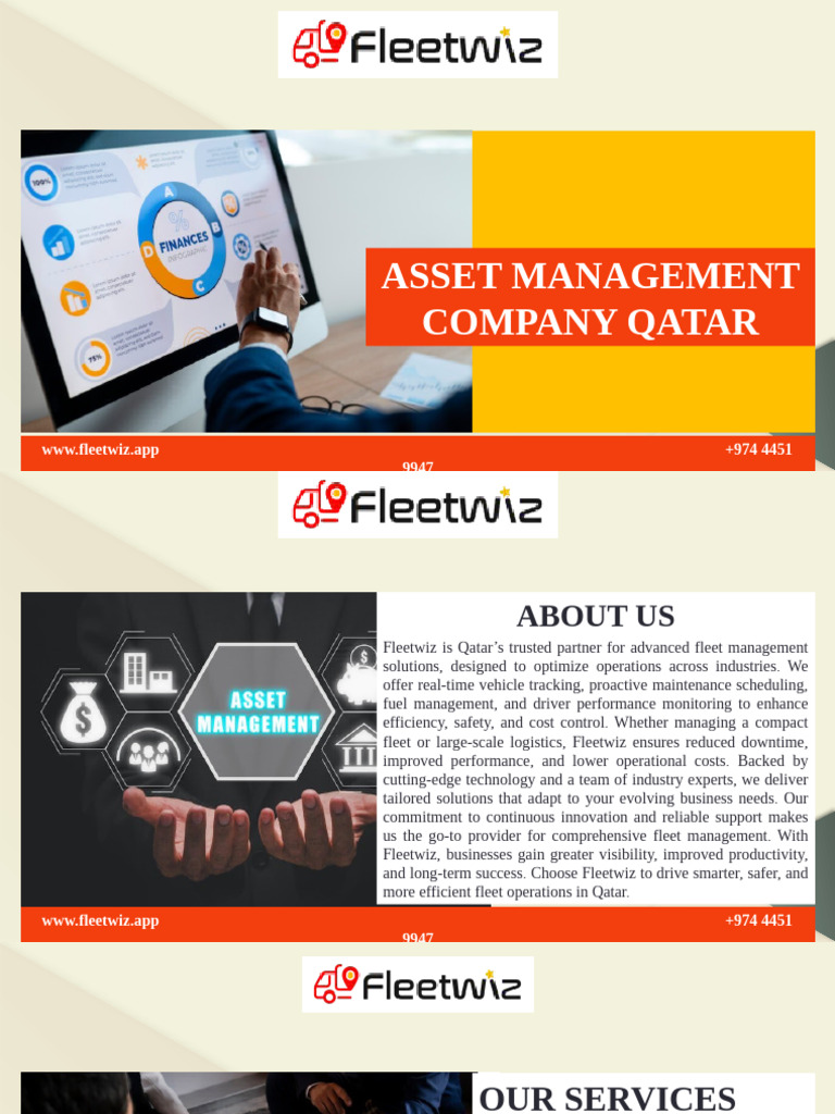 Advanced Fleet Management Qatar Solutions | PDF | Asset Management ...
