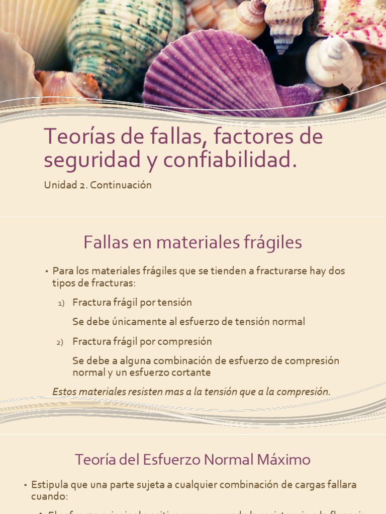 Fallas en Materiales Frágiles y Teorías | PDF | Fractura | Ingeniería ...
