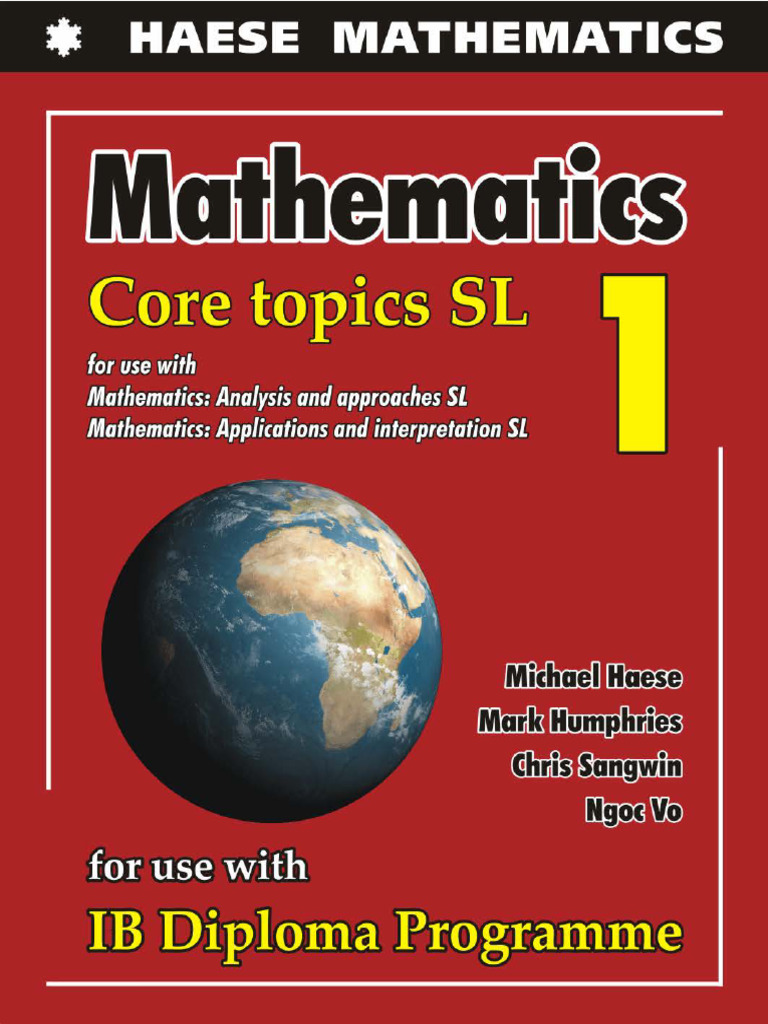 AA_-_Haese_SL_Core_Book_1 | PDF