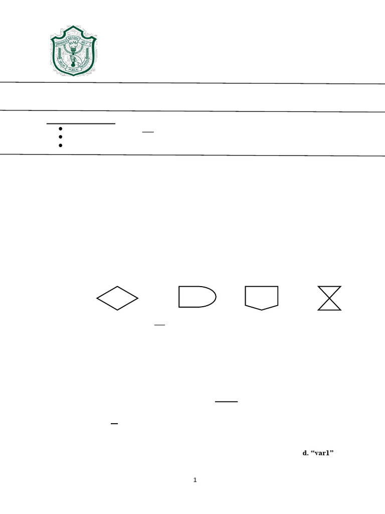Cl. 8_mt-2_computer Science (1) | PDF | Algorithms | Computer Engineering