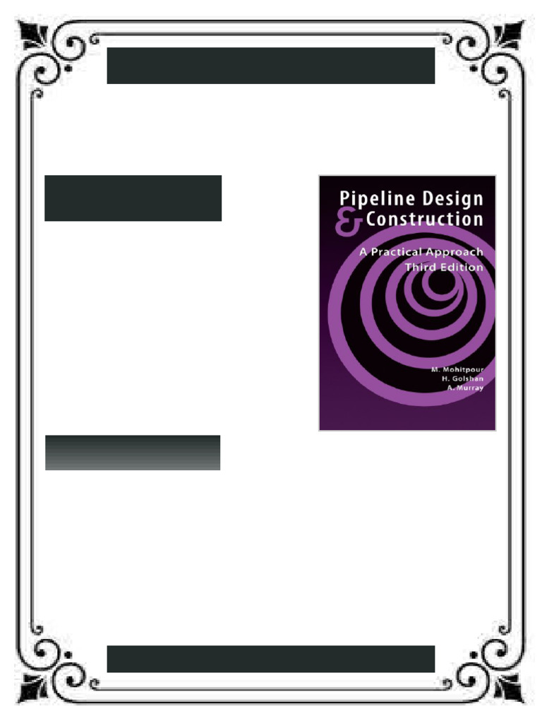 Pipeline design and construction a practical approach 3rd Edition ...