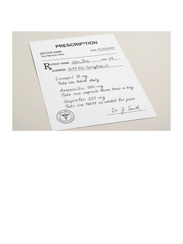 AI Prescription Reader Insights | PDF