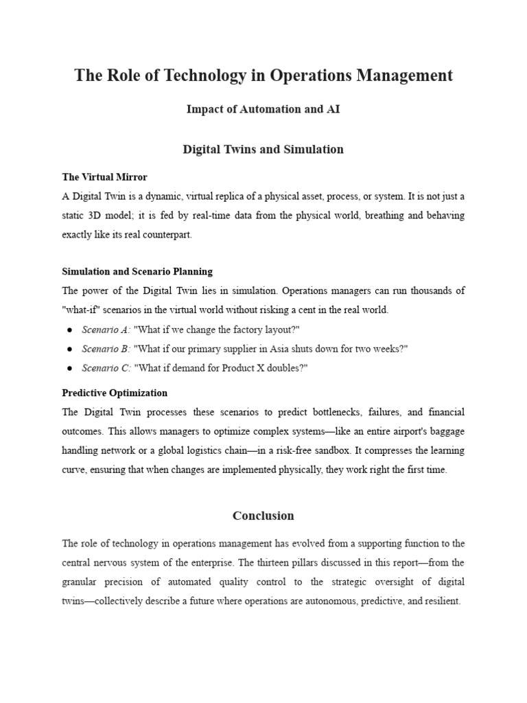 The Role of Technology in Operation-9 | PDF