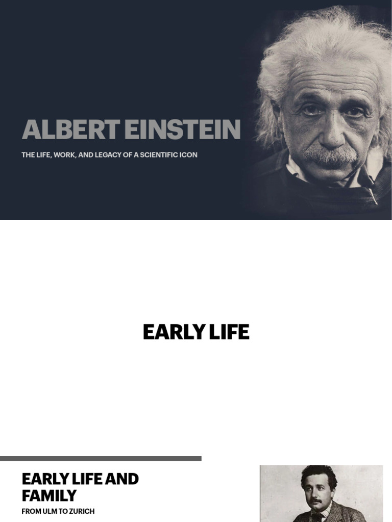 Semester 2 Final - Albert Einstein | PDF | Albert Einstein | Theory Of ...