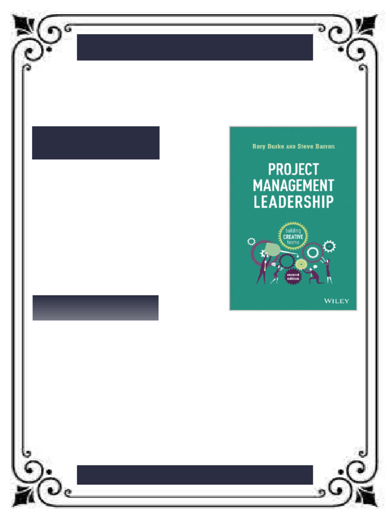 Project Management Leadership Building Creative Teams 2nd edition ...