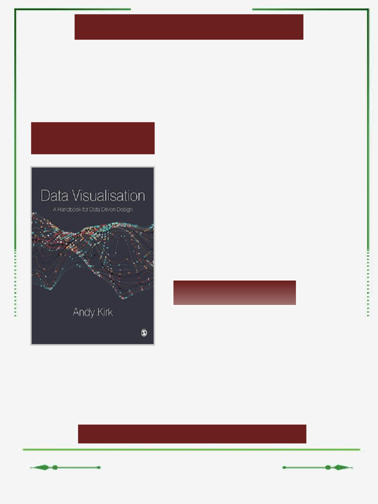 Data Visualisation A Handbook for Data Driven Design Andy Kirk eBook ...