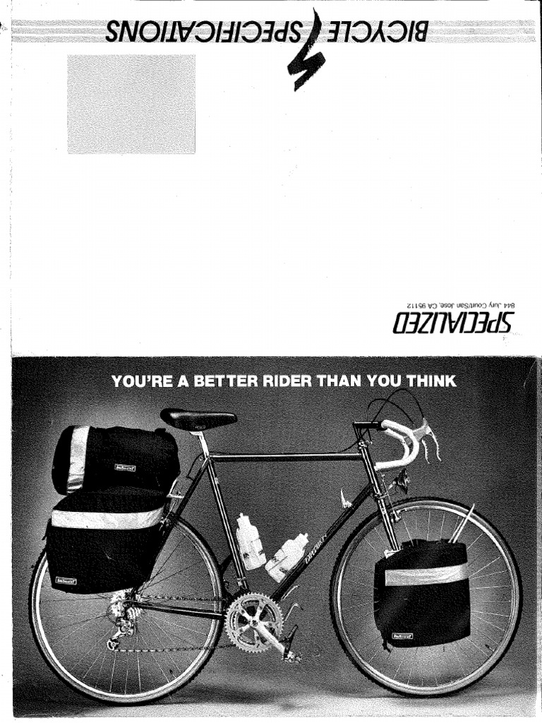 1983 Specialized Catalogue | PDF