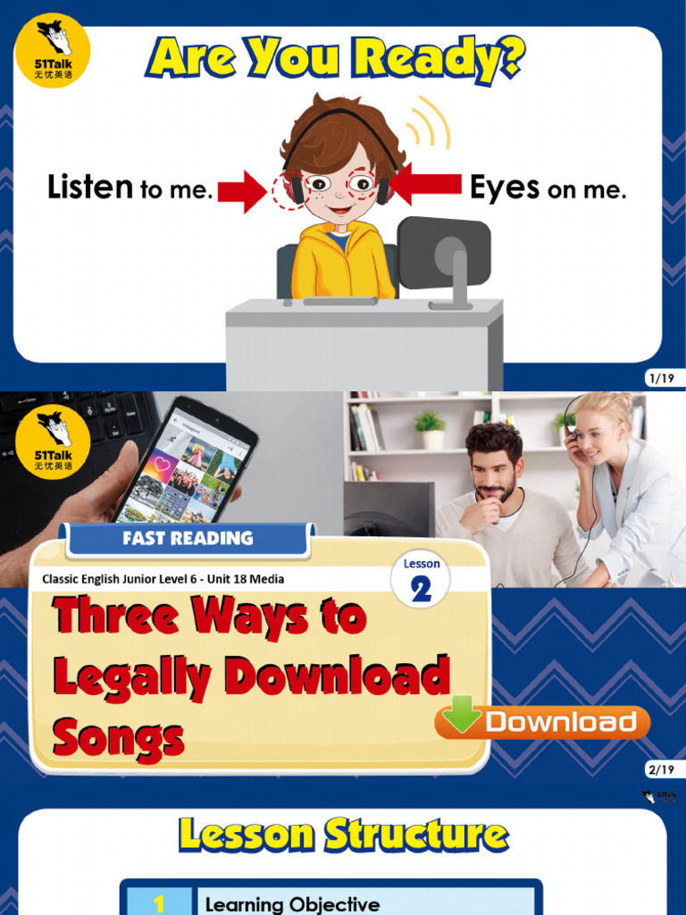 51 Talk Level 6 Unit 18 Lesson 2 | PDF