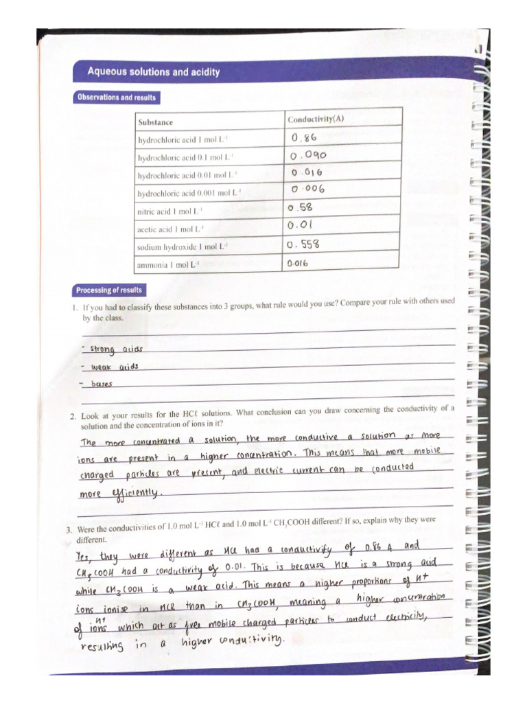 Aqueous Solutions and Acidity | PDF