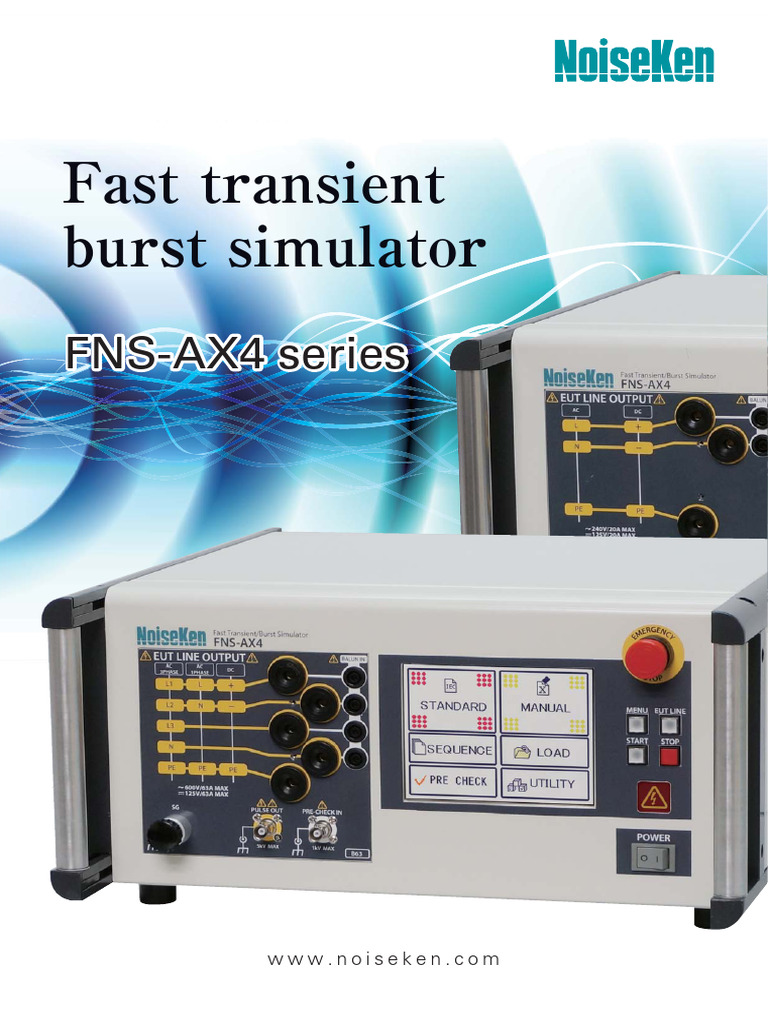 Noiseken EFT | PDF | Capacitor | Power Supply