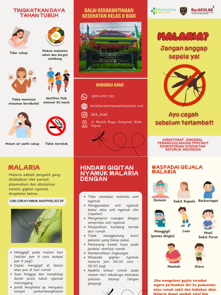 Cegah Malaria: Tips dan Gejala Penting | PDF