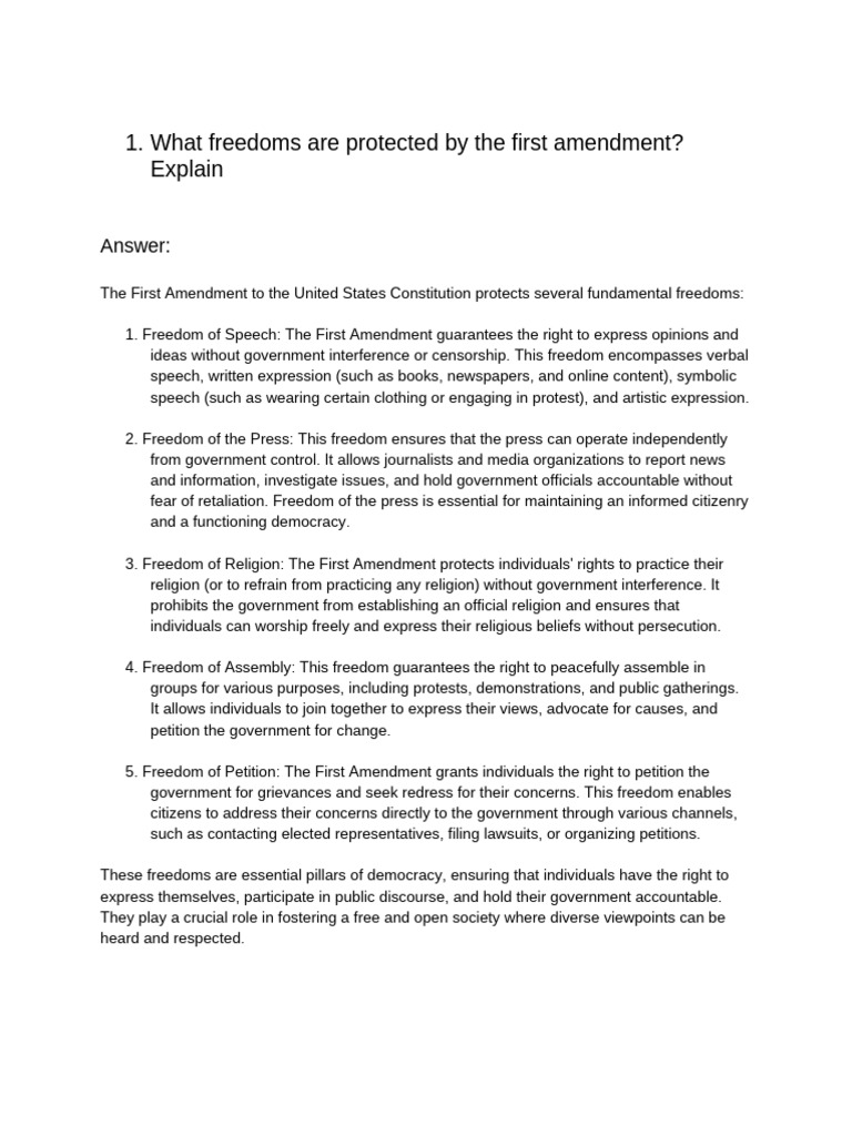 History Test Review Question With Answers | PDF | Obscenity | Opinion Poll