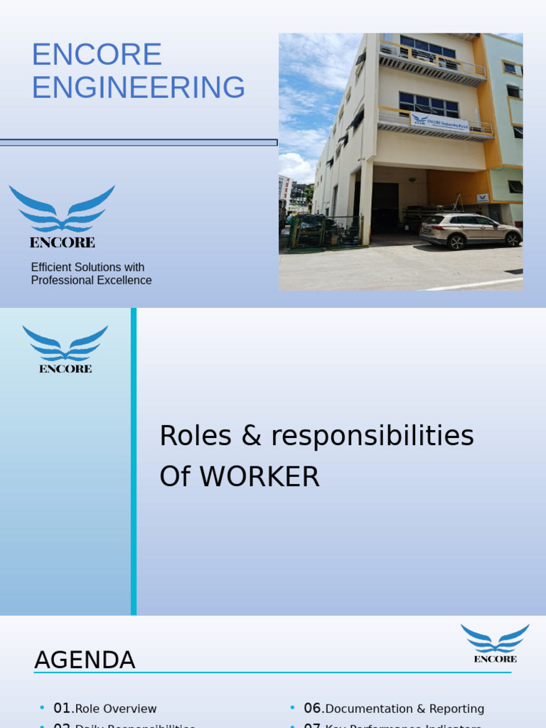 General Worker Roles and Responsibilities | PDF | Personal Protective ...