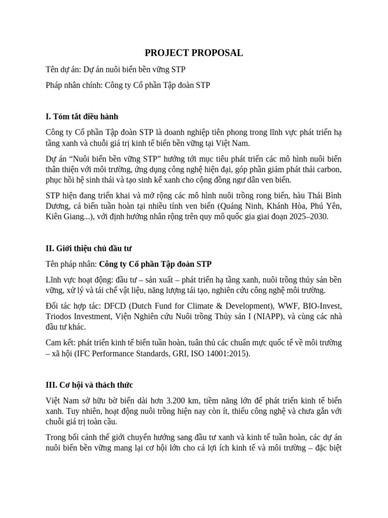 Project Proposal | PDF