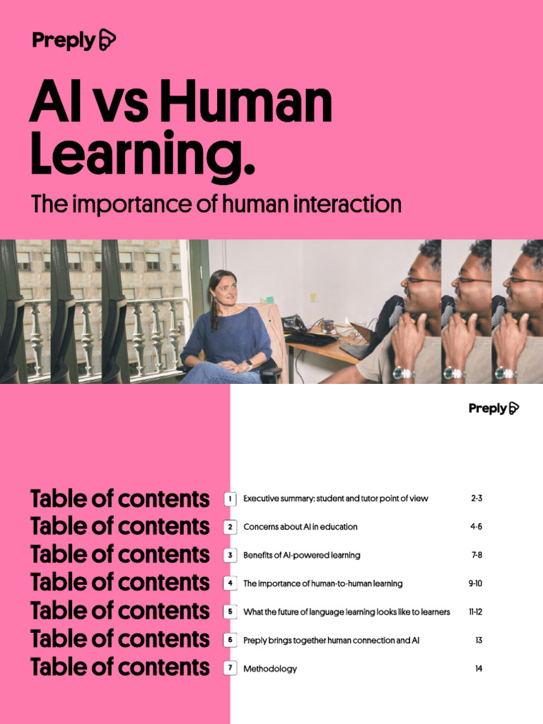 Preply Ai Vs Human Learning | PDF | Learning | Artificial Intelligence