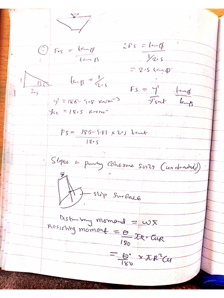 Geotech Slopes | PDF