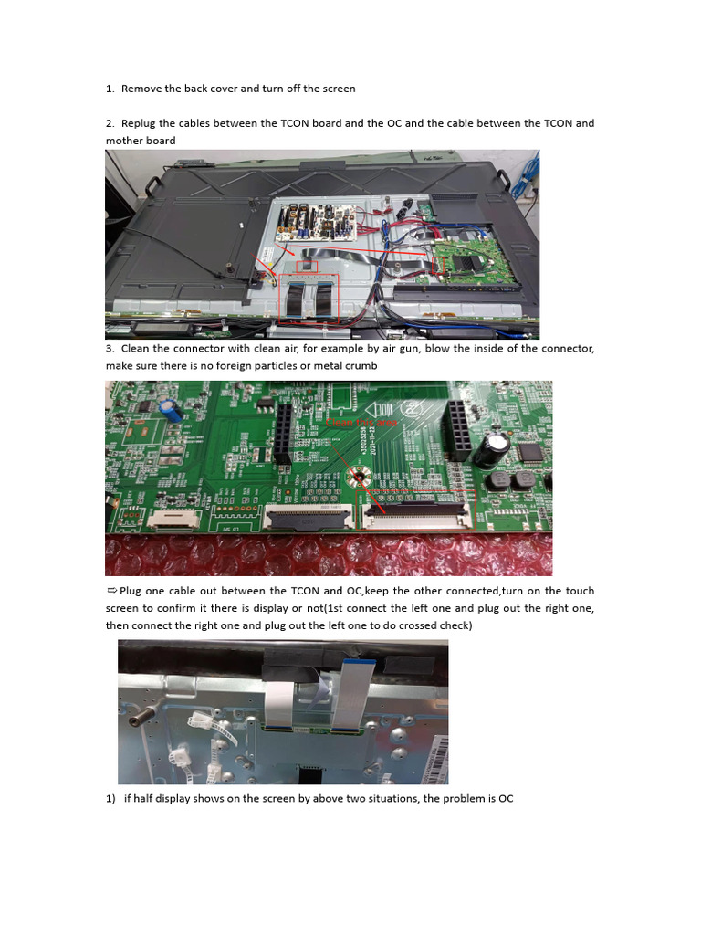 Abnormal Display of The Screen - EN | PDF