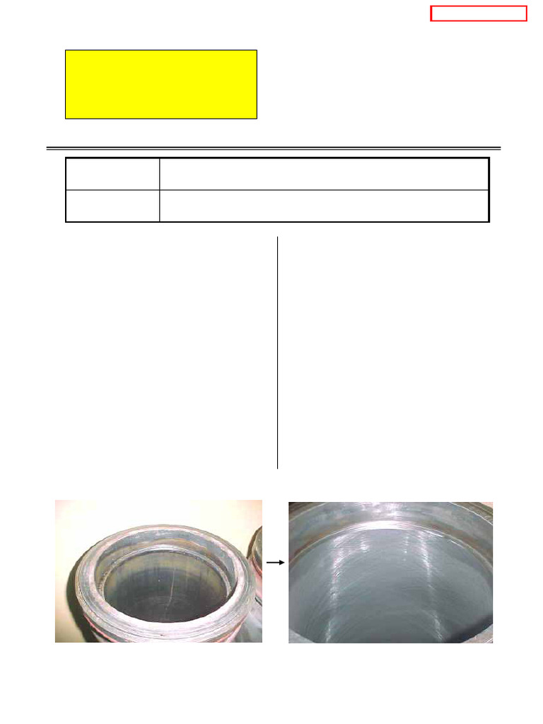 GS06-15. Inspection and Rehabilitation Method Points of Cylinder Liner ...
