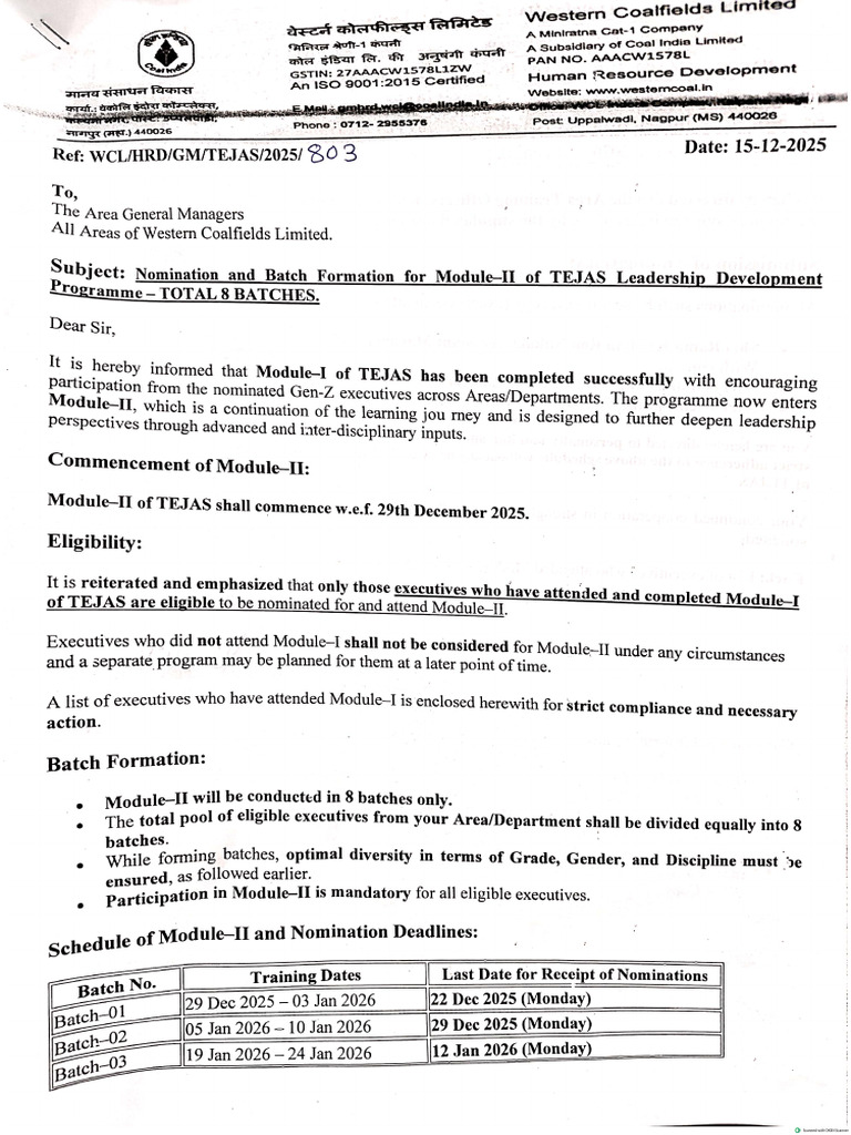 Tejas Modue 2 Reg | PDF