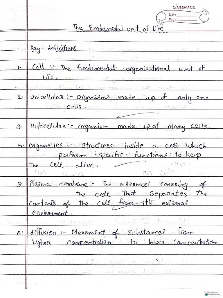 Dps Biology 9 | PDF