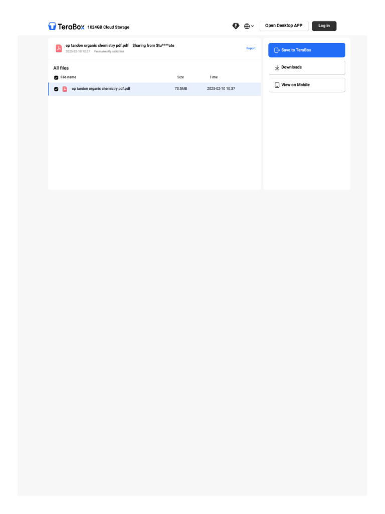 TeraBox Cloud Storage Pricing Plans | PDF