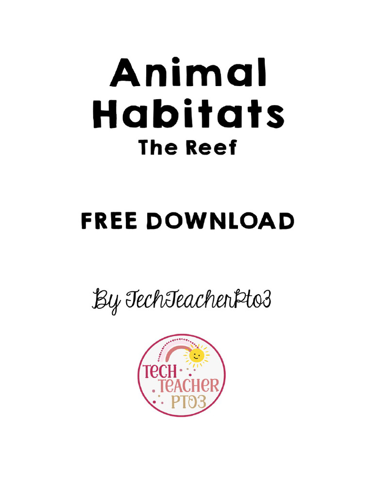 Animal Bundle: Features & Habitats | PDF