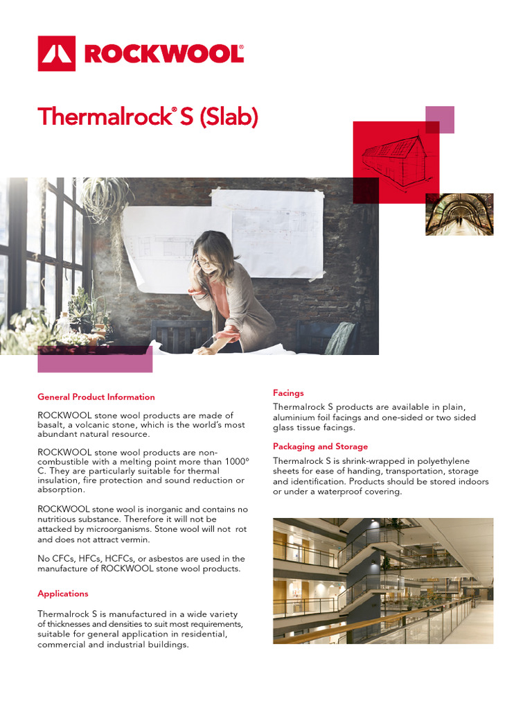 Thermalrock Exterior Insulation Datasheet 29092022 2 | PDF | Thermal ...