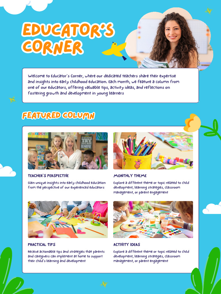Blue and Gray Collage Early Childhood Education Newsletter - 20251108 ...