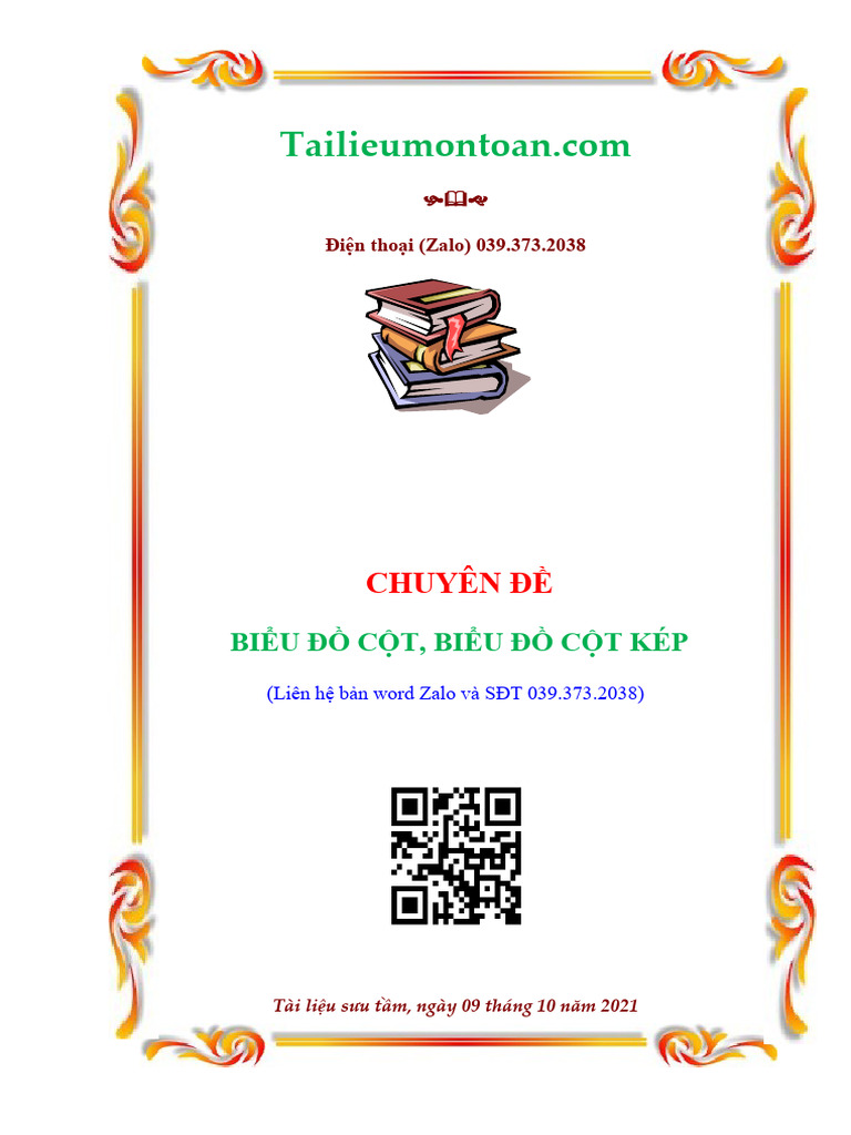 Bieu Do Cot, Bieu Do Cot Kep | PDF