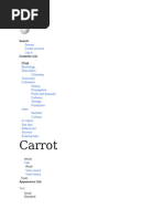 Carrot: Nutritional Benefits & History | PDF