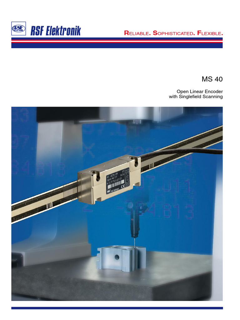 MS 40 Series Open Linear Encoder | PDF | Electrical Impedance ...