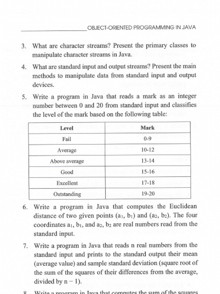 4-Exercises With Input and Output | PDF