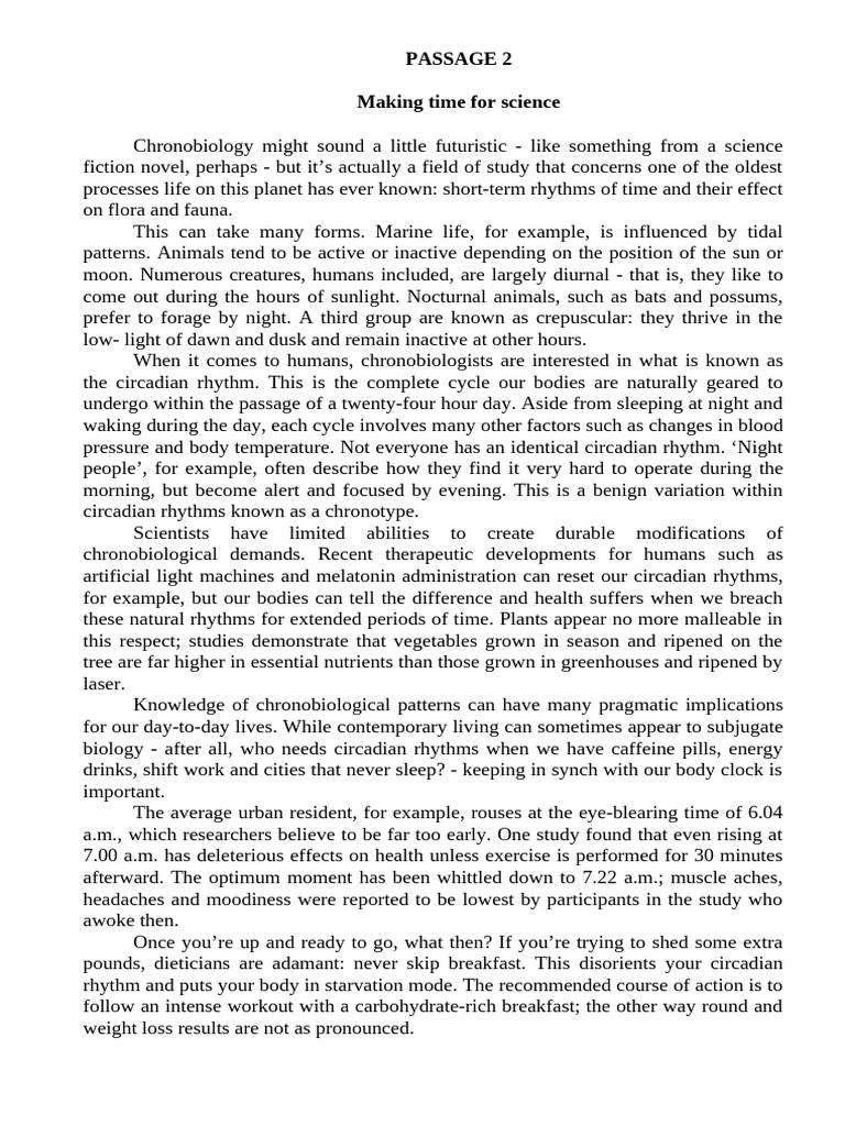 Making Time for Science 13 | PDF | Determinants Of Health | Biology