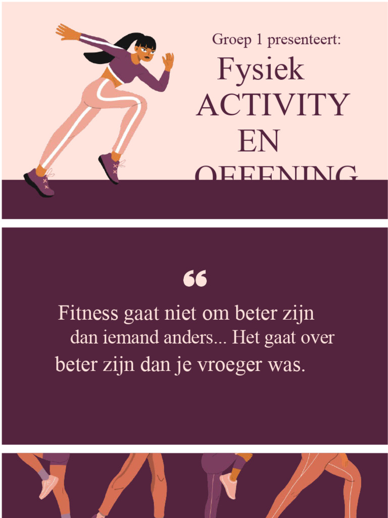 Lichamelijke Activiteit en Oefening | PDF