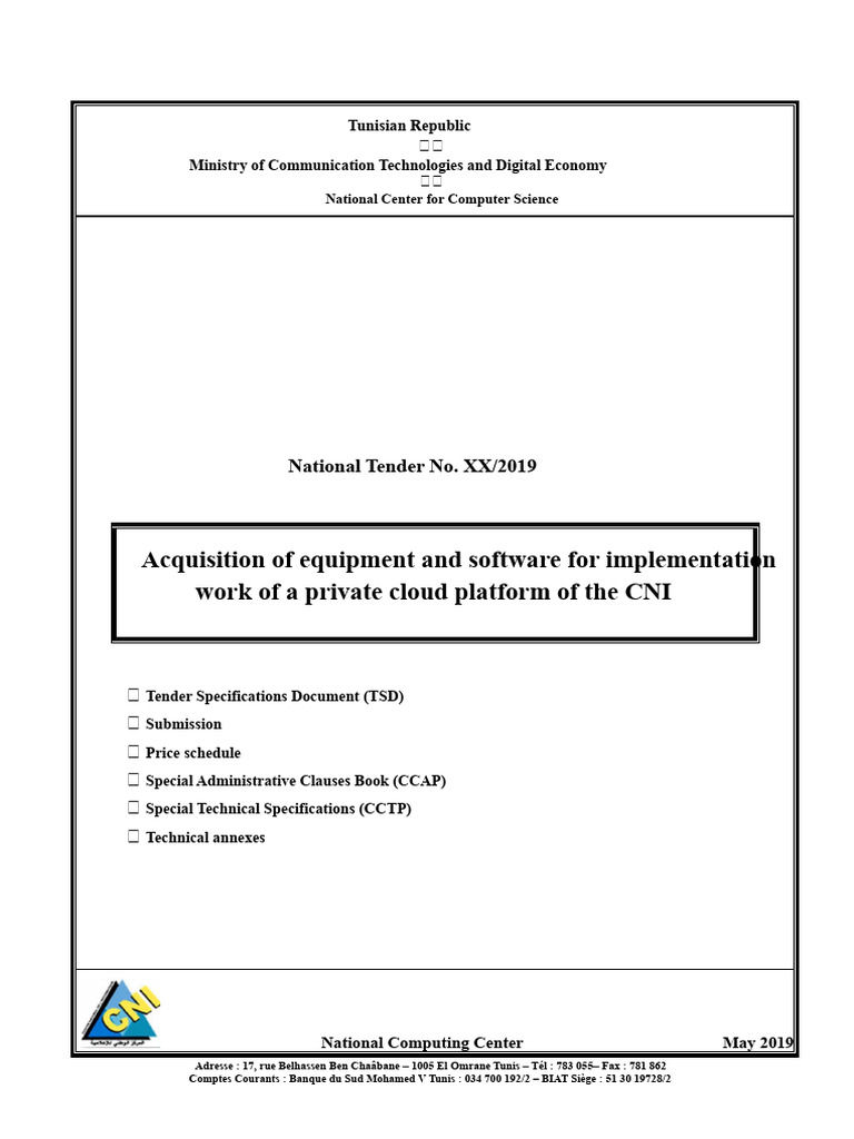 Cc Ao Private Cloud Cni Vf (1) (1) | PDF | Specification (Technical ...