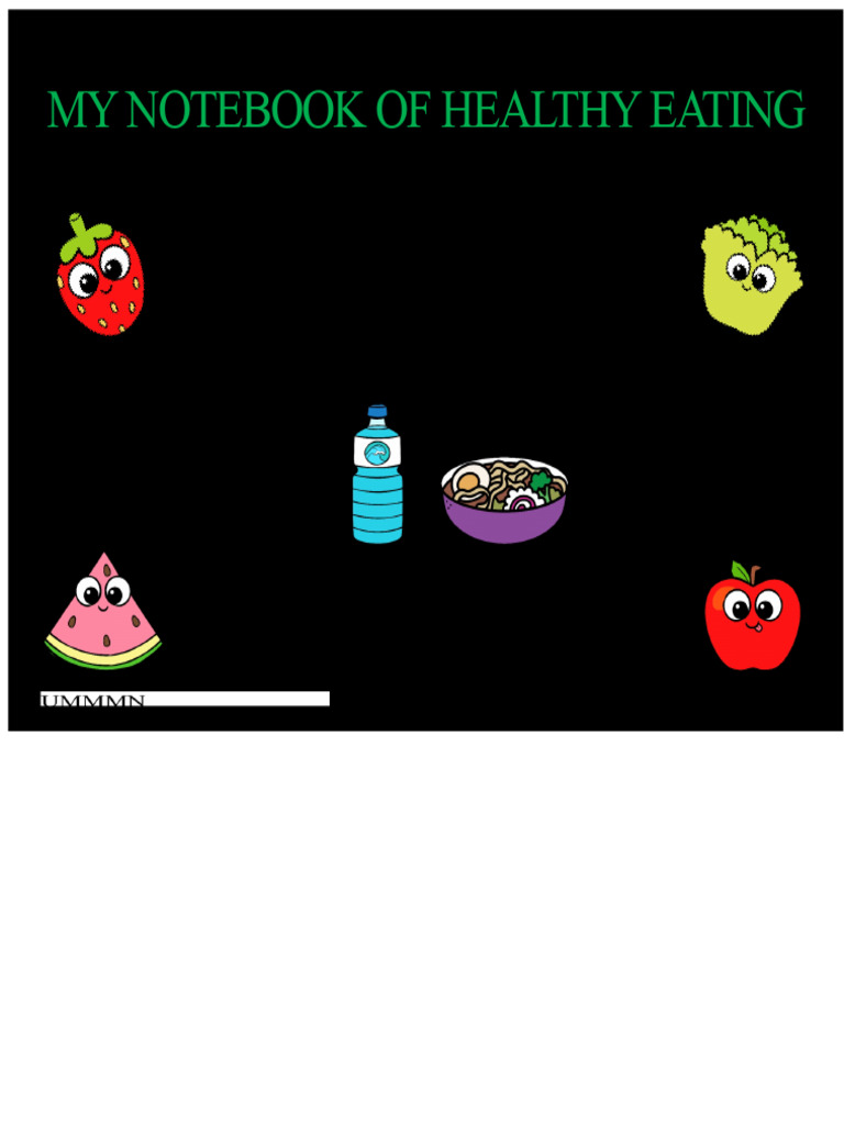 278. NOTEBOOK ON HEALTHY EATING | PDF