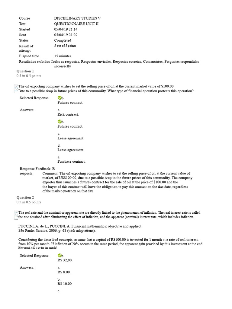 Disciplinary Studies V - Quality Management - Unit II | PDF ...