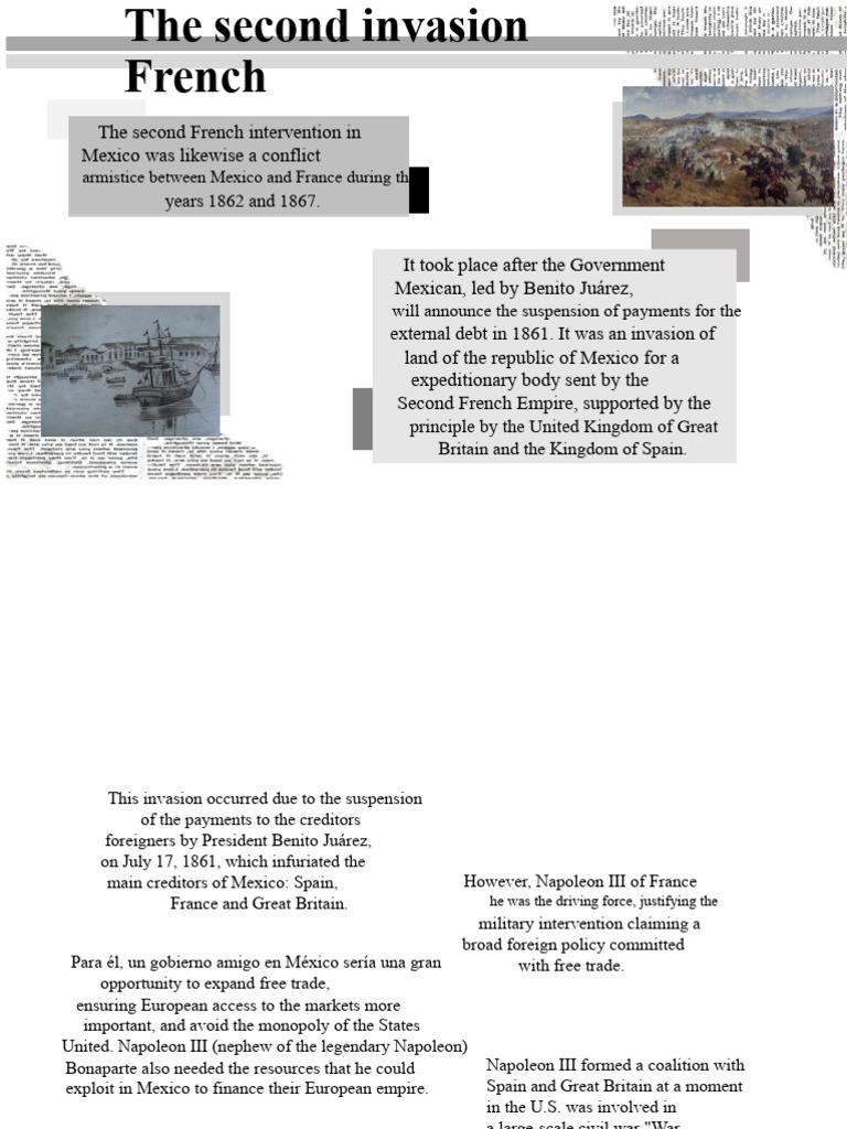 second French invasion | PDF | Mexico | International Relations