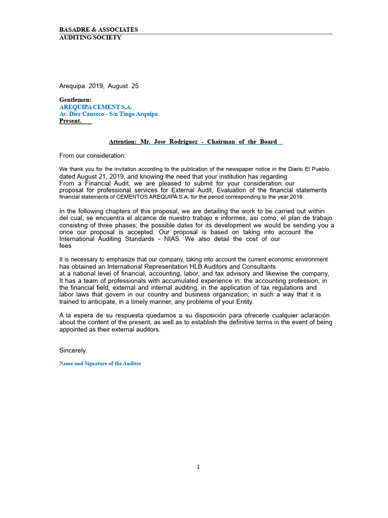 Cover Letter and Description of The Proposed Work | PDF | Internal ...