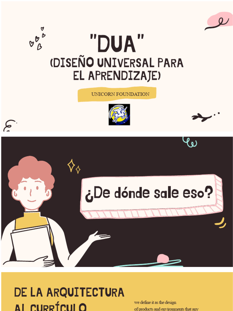 DUA (Universal Design For Learning) | PDF | Learning | Information