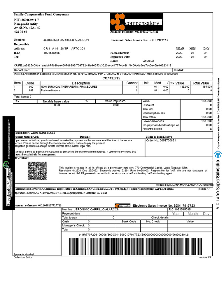 SALE INVOICE_SD017917723_860066942_ | PDF | Invoice | Value Added Tax