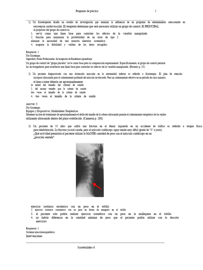 Scorebuilders 6 | PDF | Terapia física | Respiración